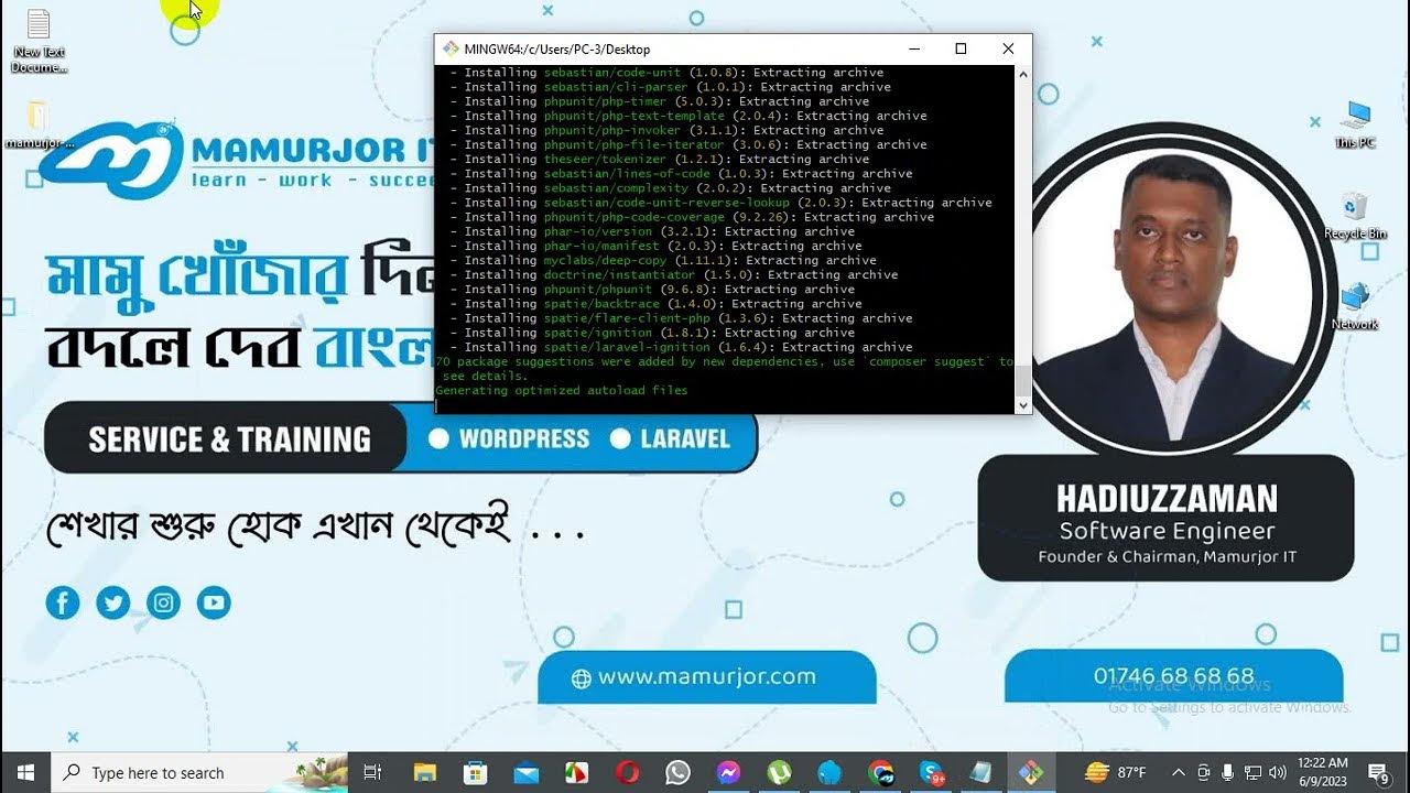 Admin & User Multi Login System using Laravel Breeze | User Based Separate Panel ||Bangla ...