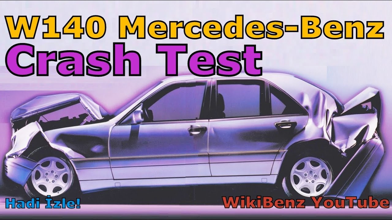 W140 MERCEDES-BENZ | CRASH TEST - YouTube