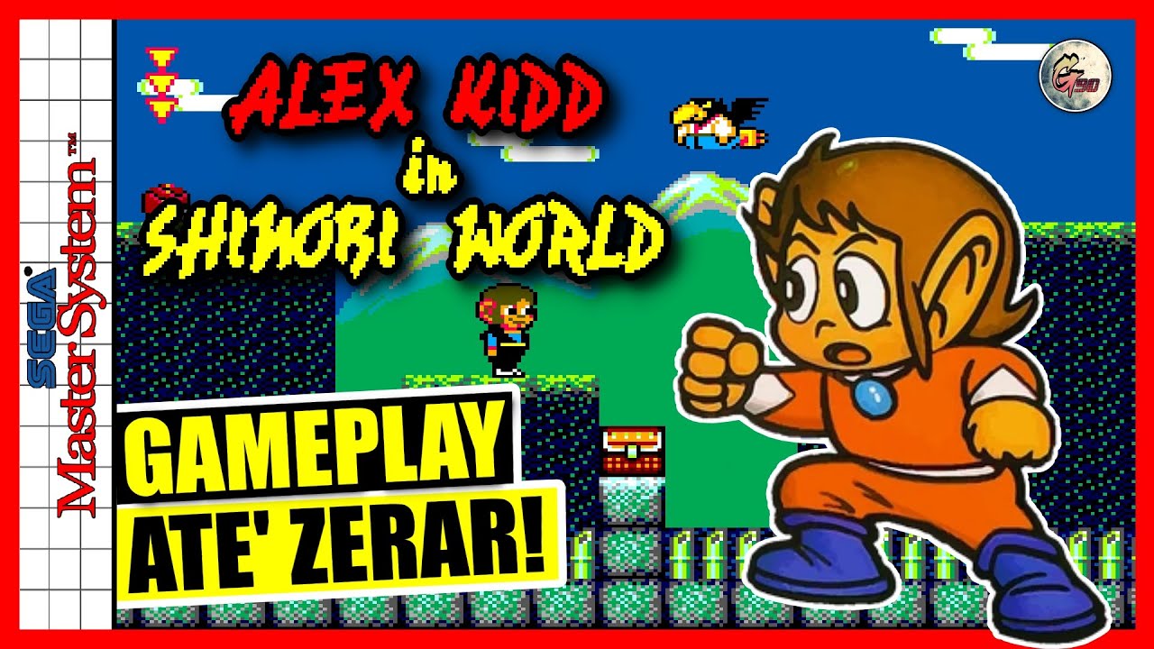 ALEX KIDD IN SHINOBI WORLD Sega Master System Gameplay Até Zerar - YouTube