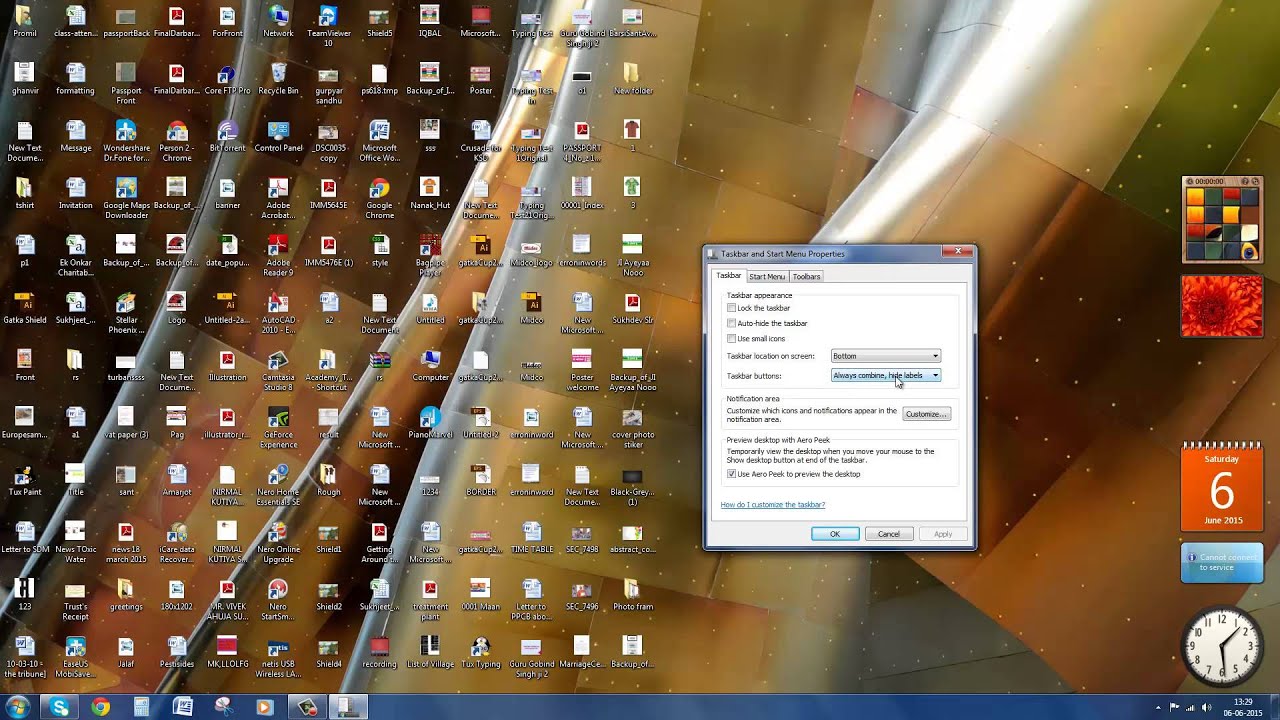 Learn Taskbar Properties - YouTube