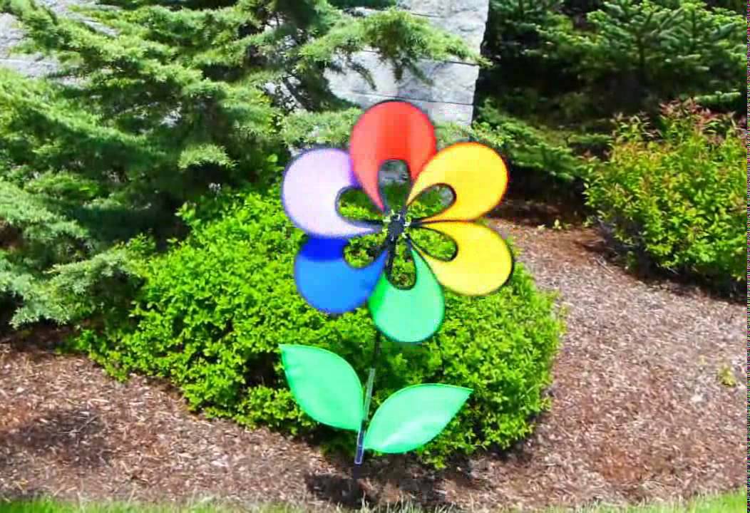 Rainbow Flower Windee Wheelz - In the Breeze | Wholesale Garden Decor ...