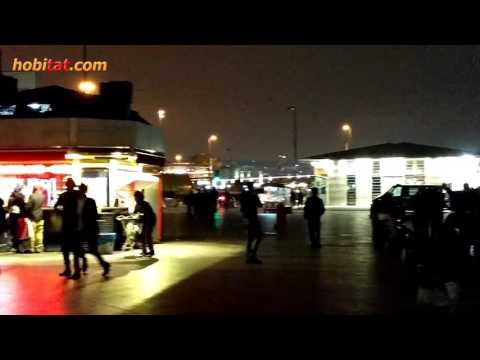 İstanbul gece manzarası, Eminönü, Galata Köprüsü