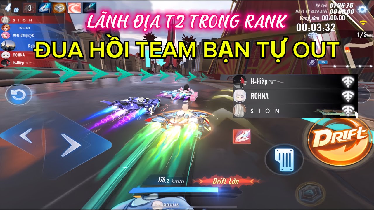 [ZING SPEED MOBILE] LÃNH ĐỊA T2 ĐUA HỒI TEAM BẠN OUT HẾT 🐒 - YouTube
