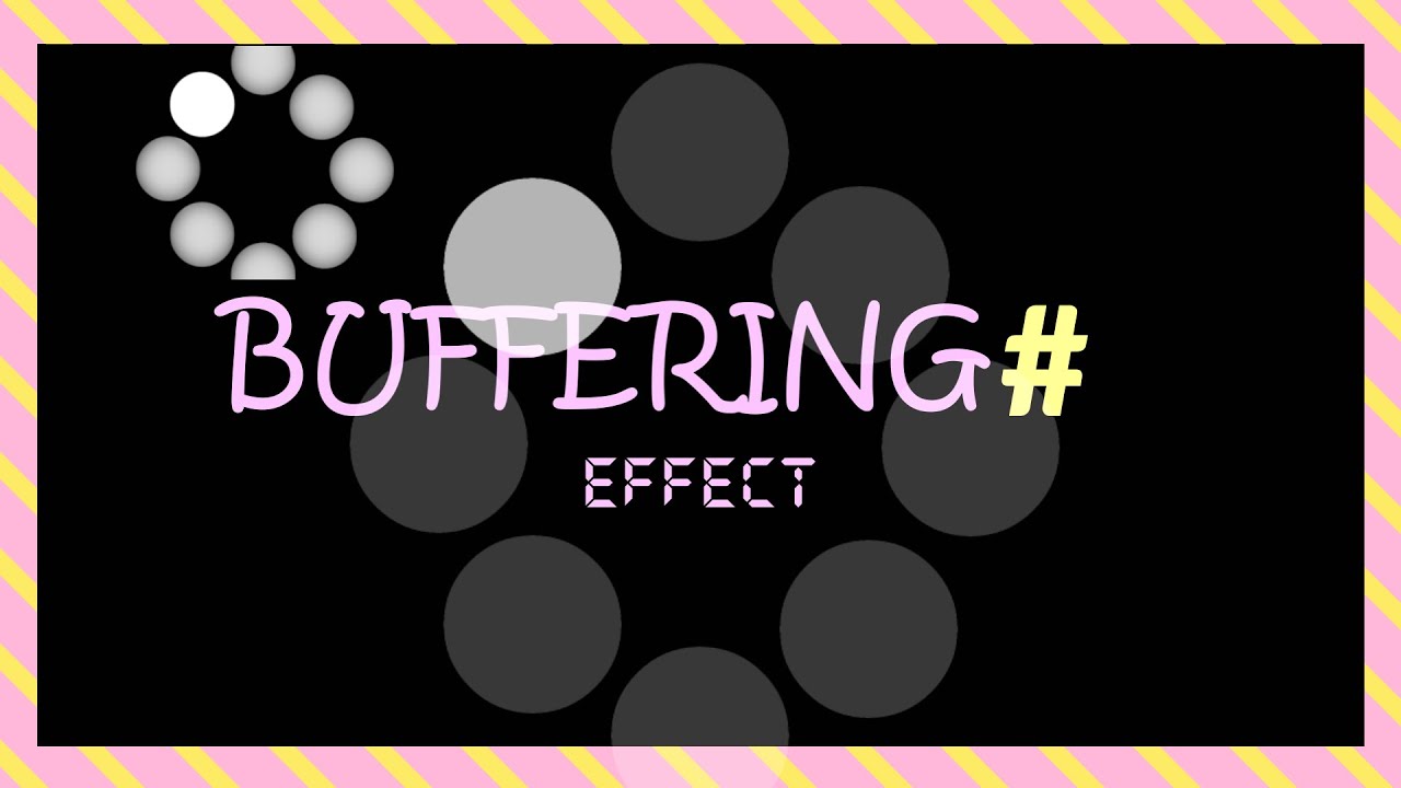 Buffering Video Effect in Filmora X - YouTube