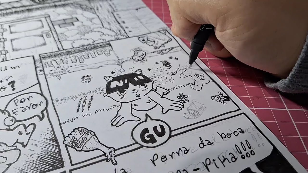 Desenhando Um Gibi Underground | Gibizando - Ep.03 - YouTube