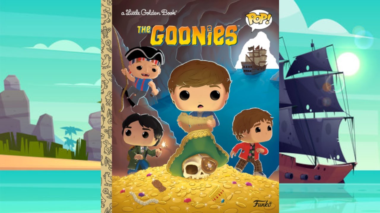 The Goonies little golden book kids book read along - YouTube