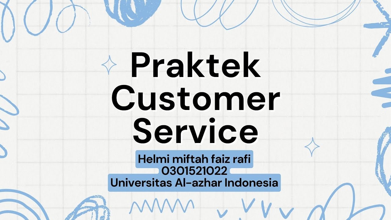 Praktek Menjadi Customer Service Di Bank Syariah - YouTube