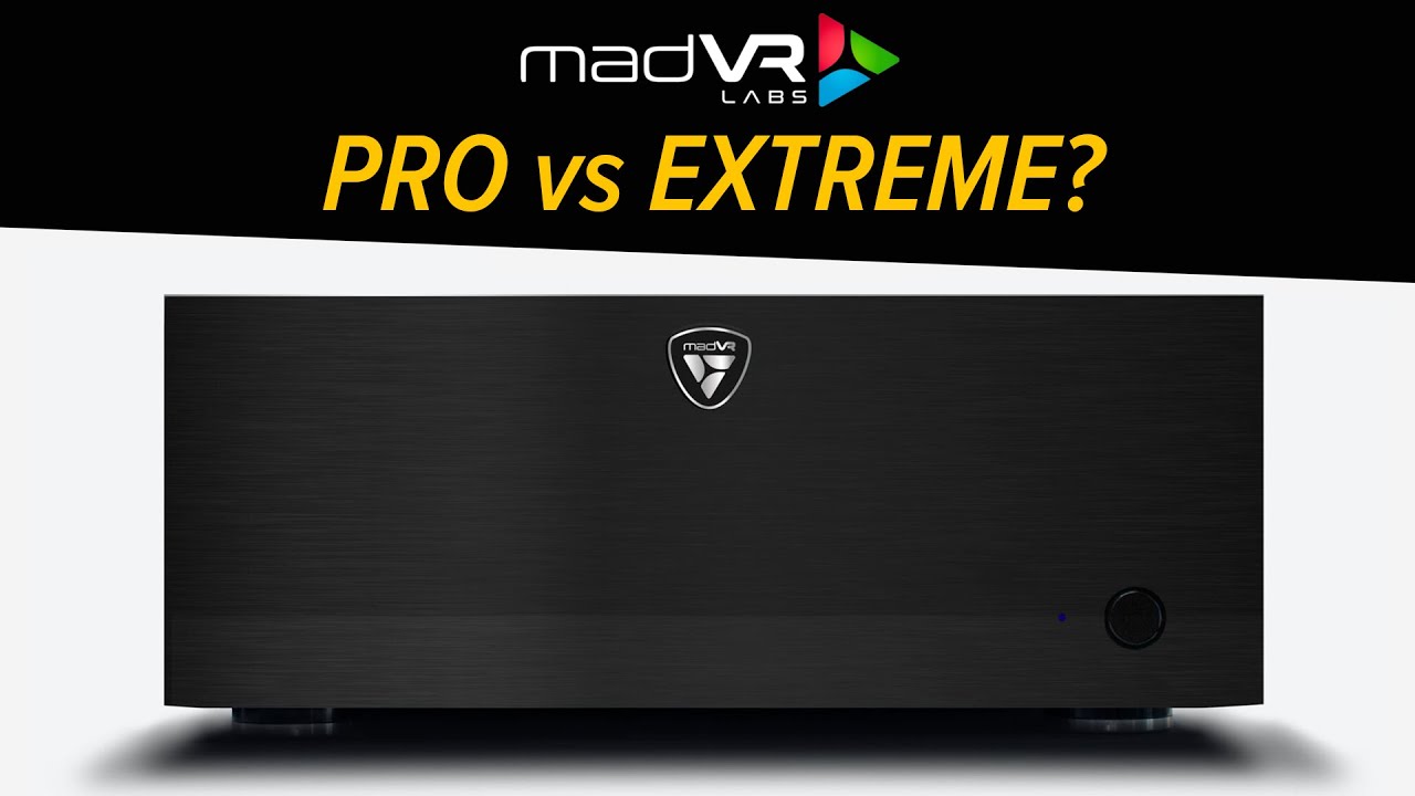 madVR Envy Pro vs Extreme / What Are the Differences? - YouTube