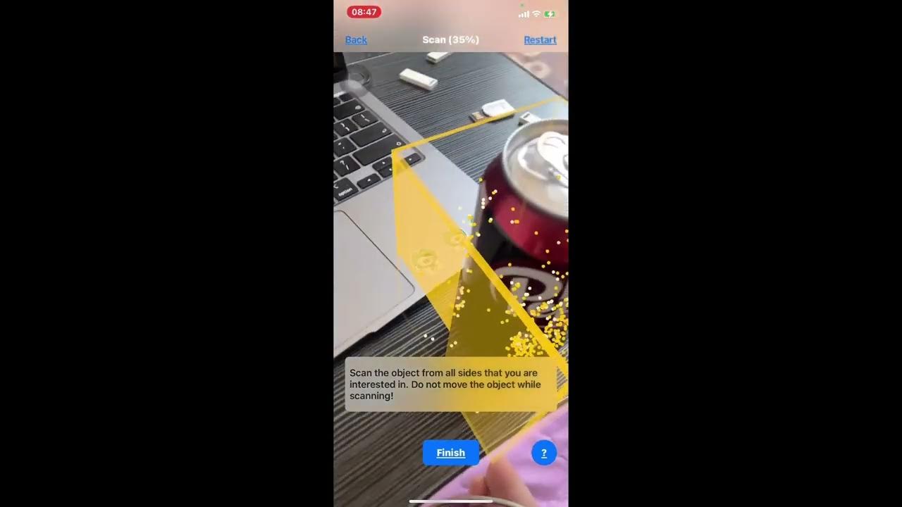 #증강현실 #arkit AR 콘텐츠 제작 - 3D scanning and object tracking - YouTube