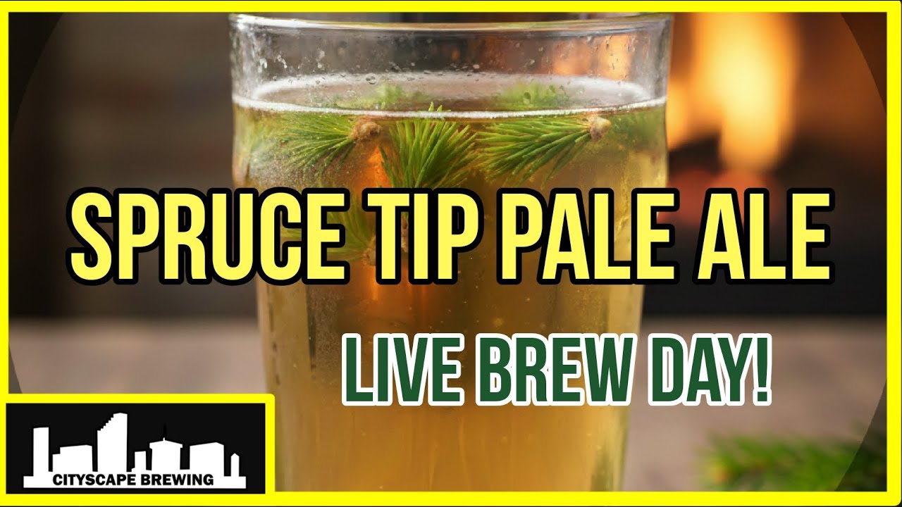 New Year, New BREW! Brewing LIVE & AMA - Spruce Tip Pale Ale Recipe ...