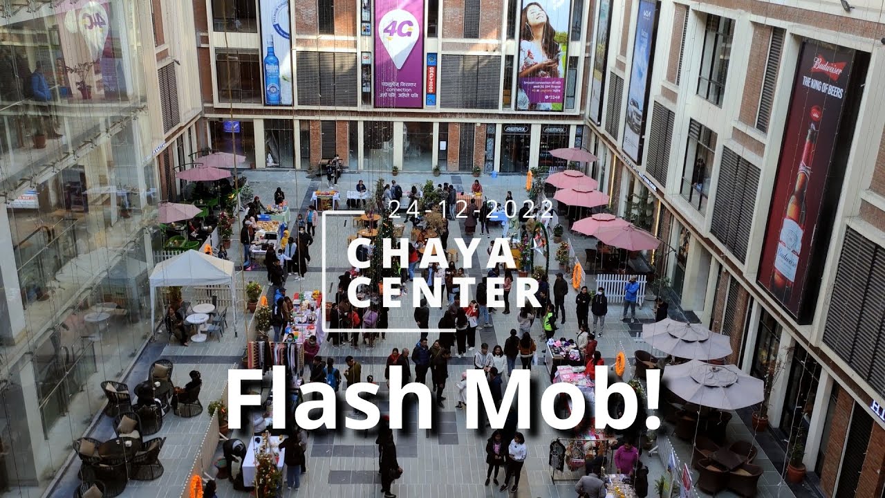 Flash Mob | Chaya Center | KEC Students - YouTube
