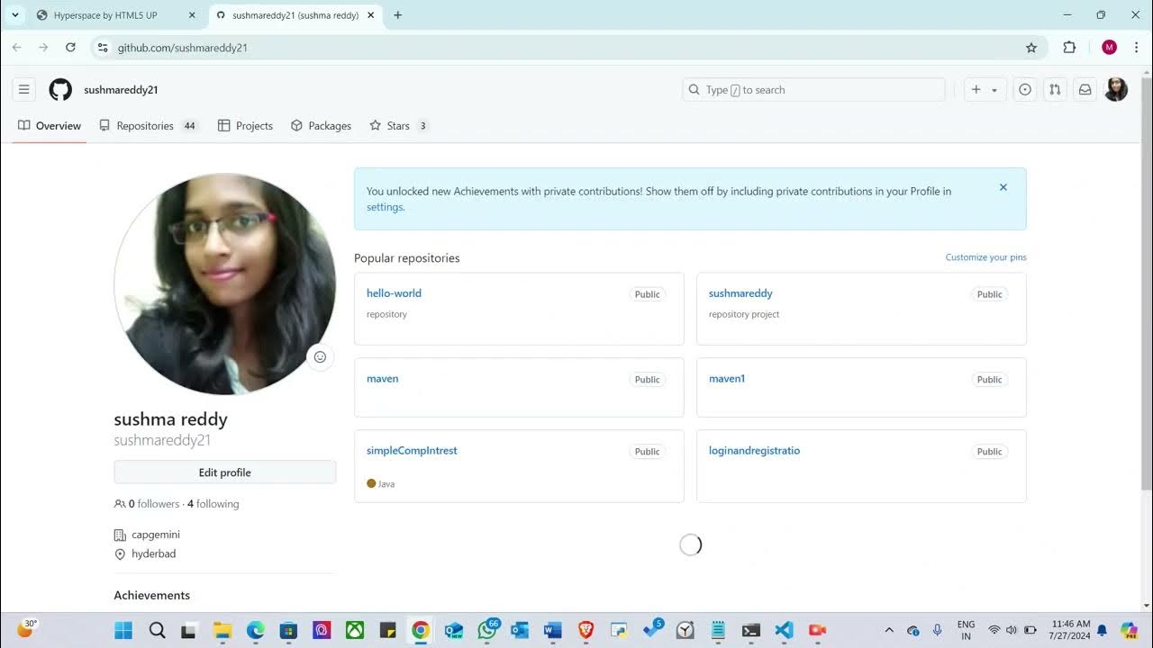 "Sushma Reddy Professional Portfolio | Full Stack Developer | Java, Spring Boot, Python" - YouTube