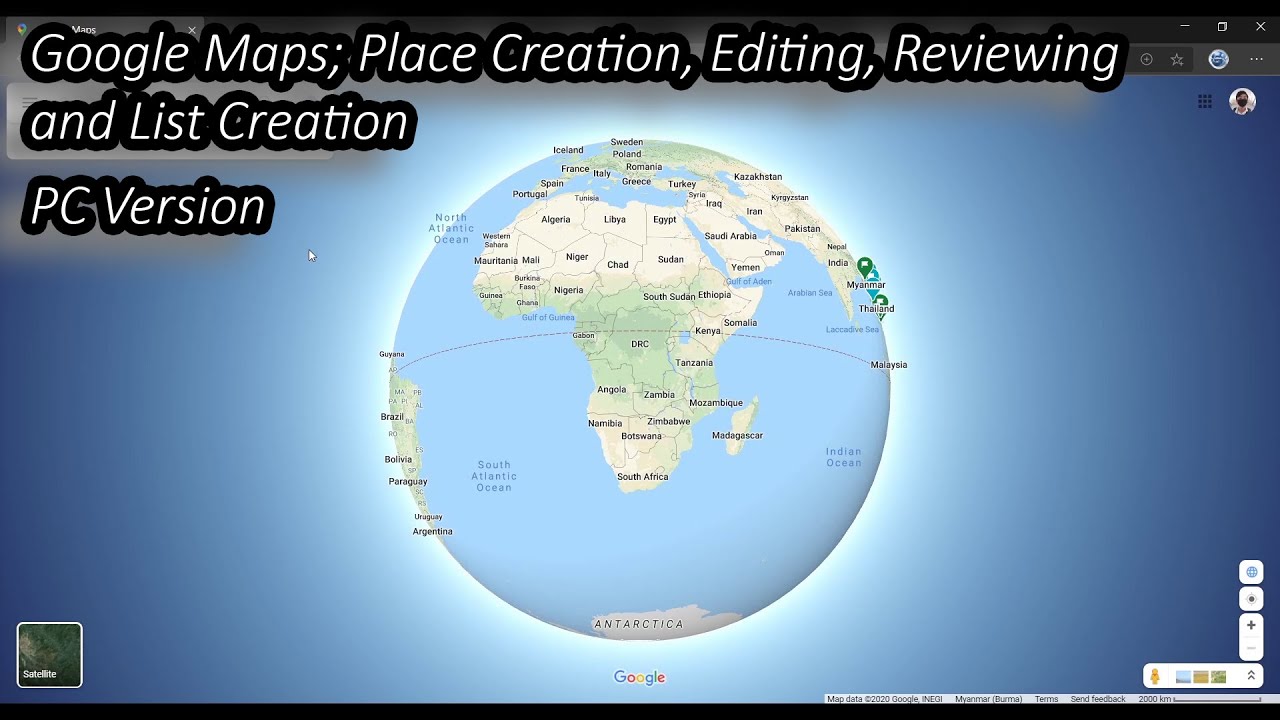 Google Maps; Place Creation, Editing, Reviewing and List Creation - YouTube