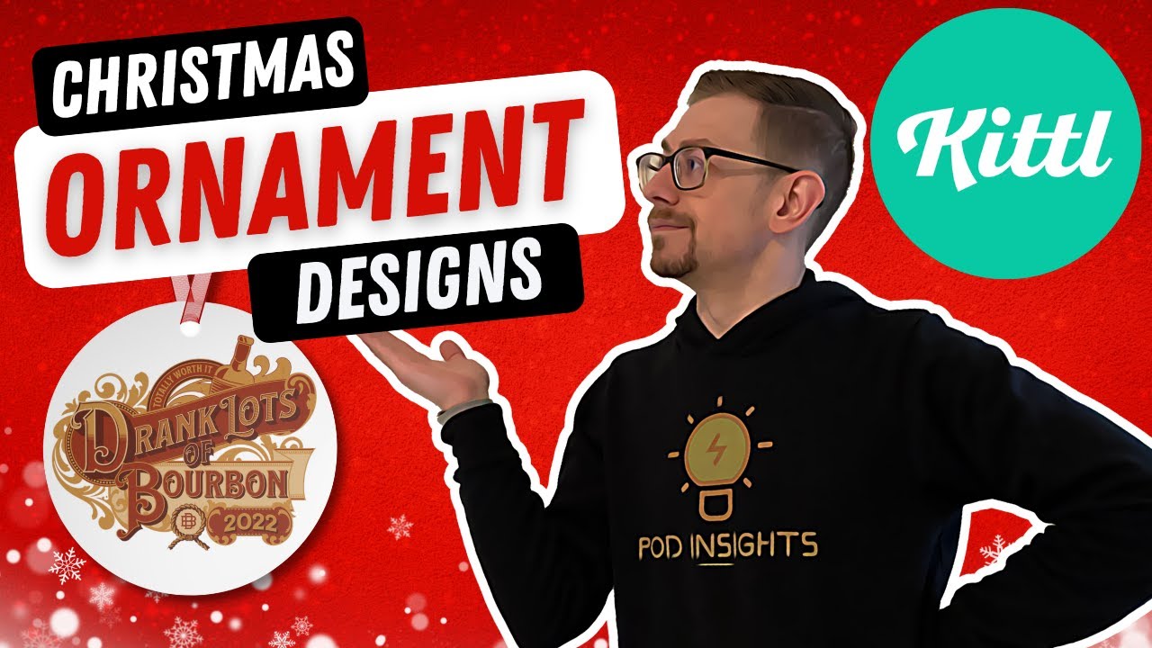 Christmas Ornament Designs with Kittl Tutorial - YouTube