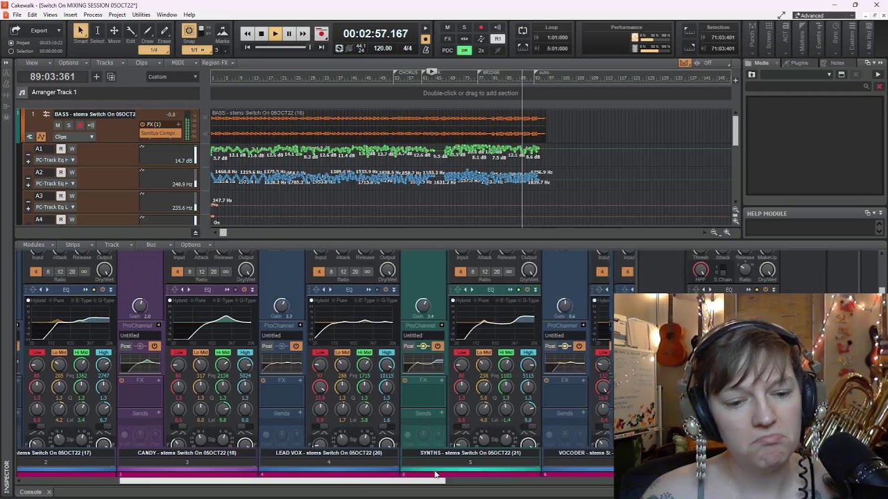LIVE CAKESTUMBLE! Exporting Stems for Mixing in Cakewalk by Bandlab ...