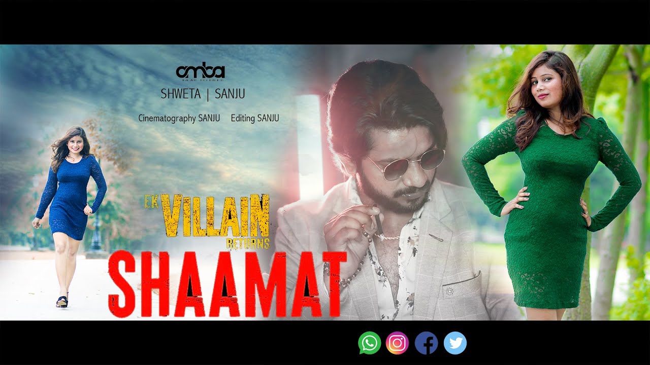 Shaamat (Full Video) - Ek Villain Returns Sanju | Shweta - YouTube