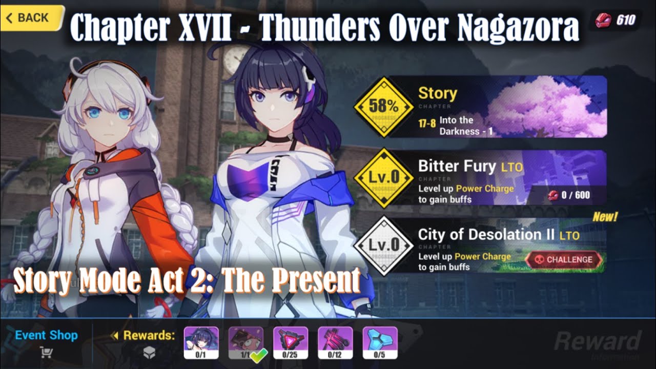 HI3 - Chapter XVII: Thunders Over Nagazora (Act 2) - YouTube