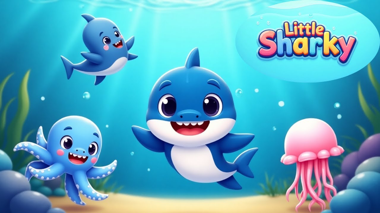 "🌊 Watch Little Sharky Dance: A Fun Adventure! 🦈 " - YouTube