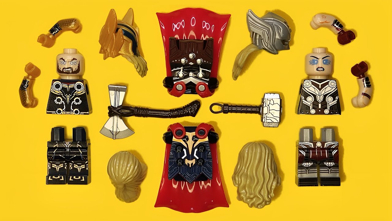 LEGO Thor & Jane Foster (The Mighty Thor) | Love And Thunder ...