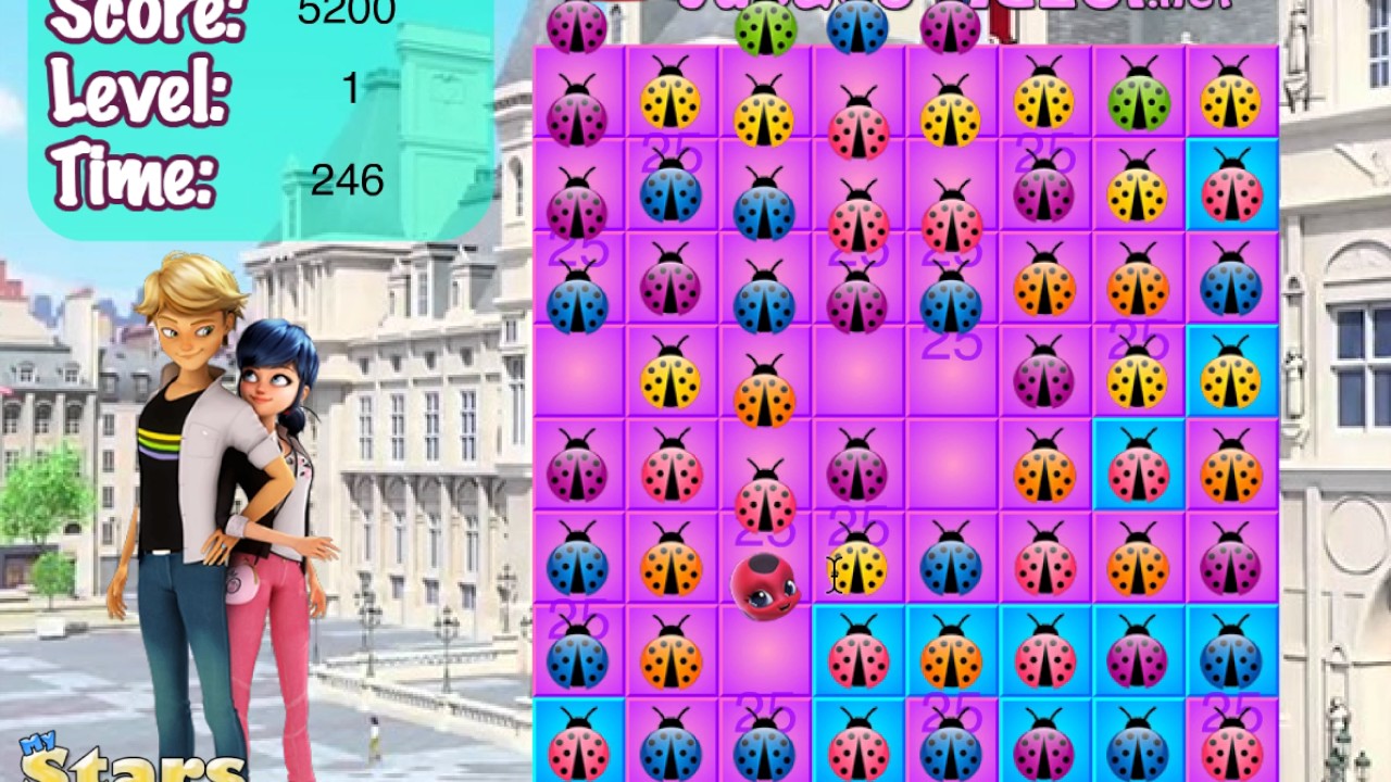Juego Miraculous Ladybug Match - YouTube