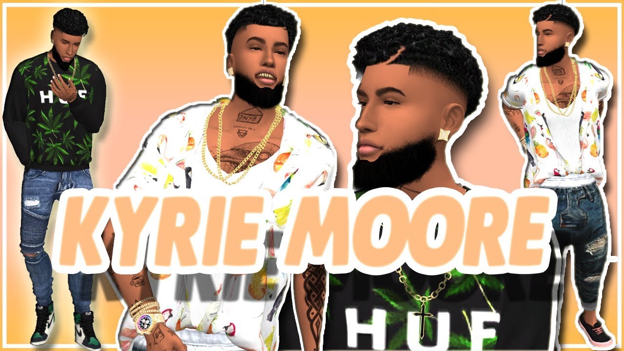 SIMS 4 MALE CC HAUL CAS | KYRIE MOORE😍 | + FULL CC LIST!!💯 - YouTube