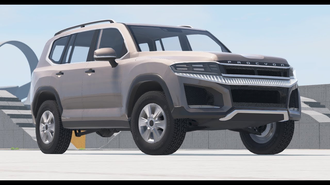Driving the Procyon Centauri on the African Trails Map in BeamNG Drive ...