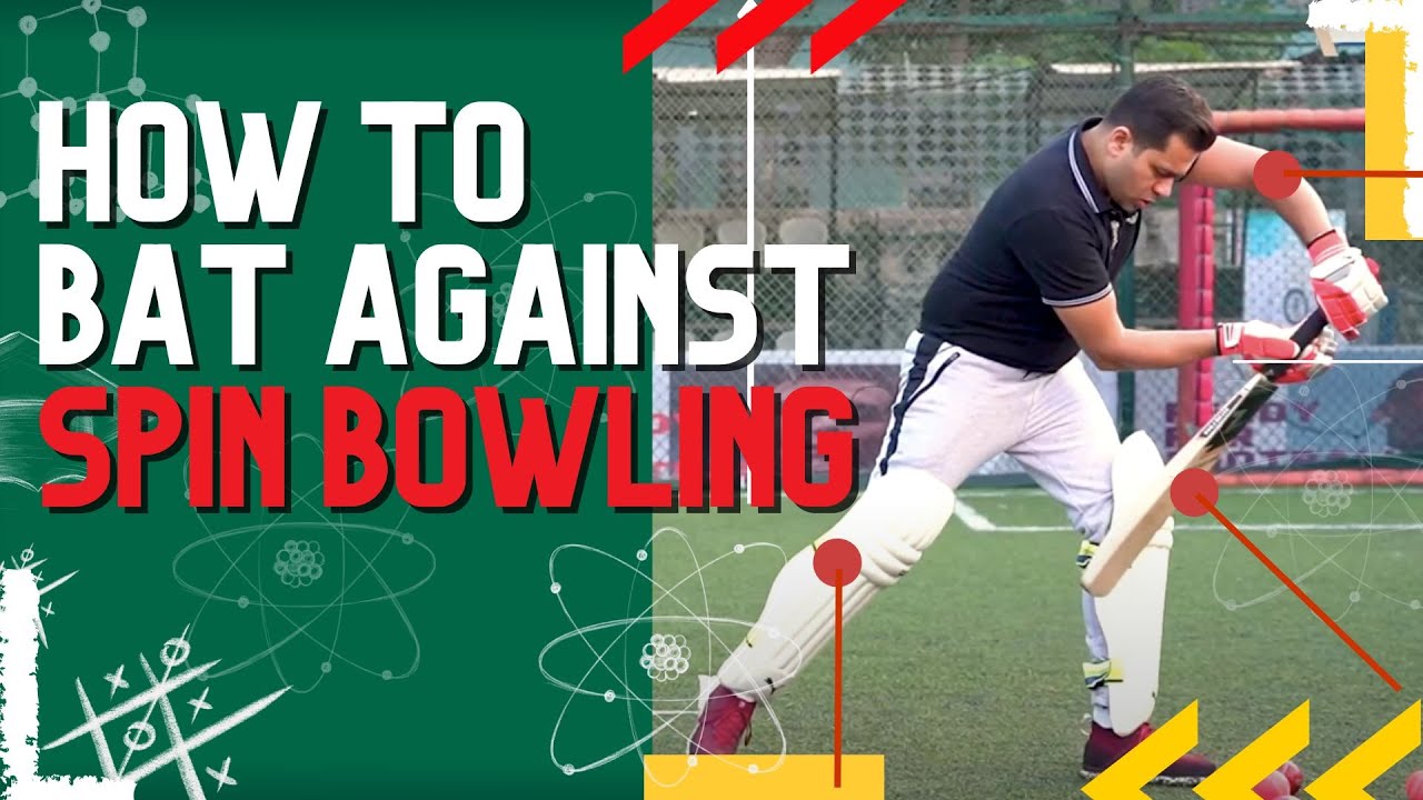 How to BAT against SPIN | Cricket Paathshala - YouTube