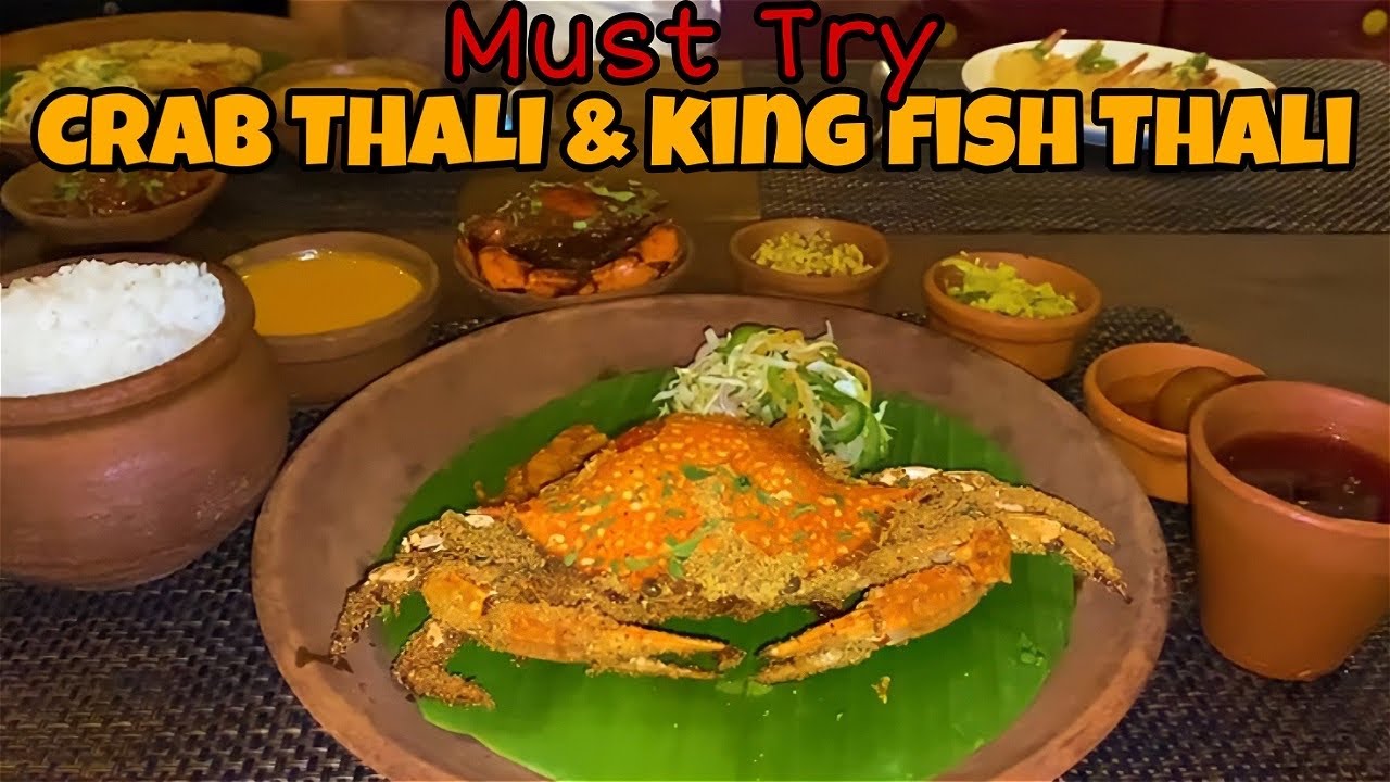 Goa’s Famous Crab Thali & King Fish Thali |📍Workshop Restaurant ...