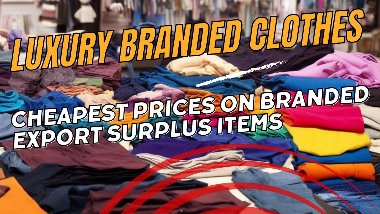 99% Off on Surplus Items | Luxury branded clothes | cheapest clothes ...