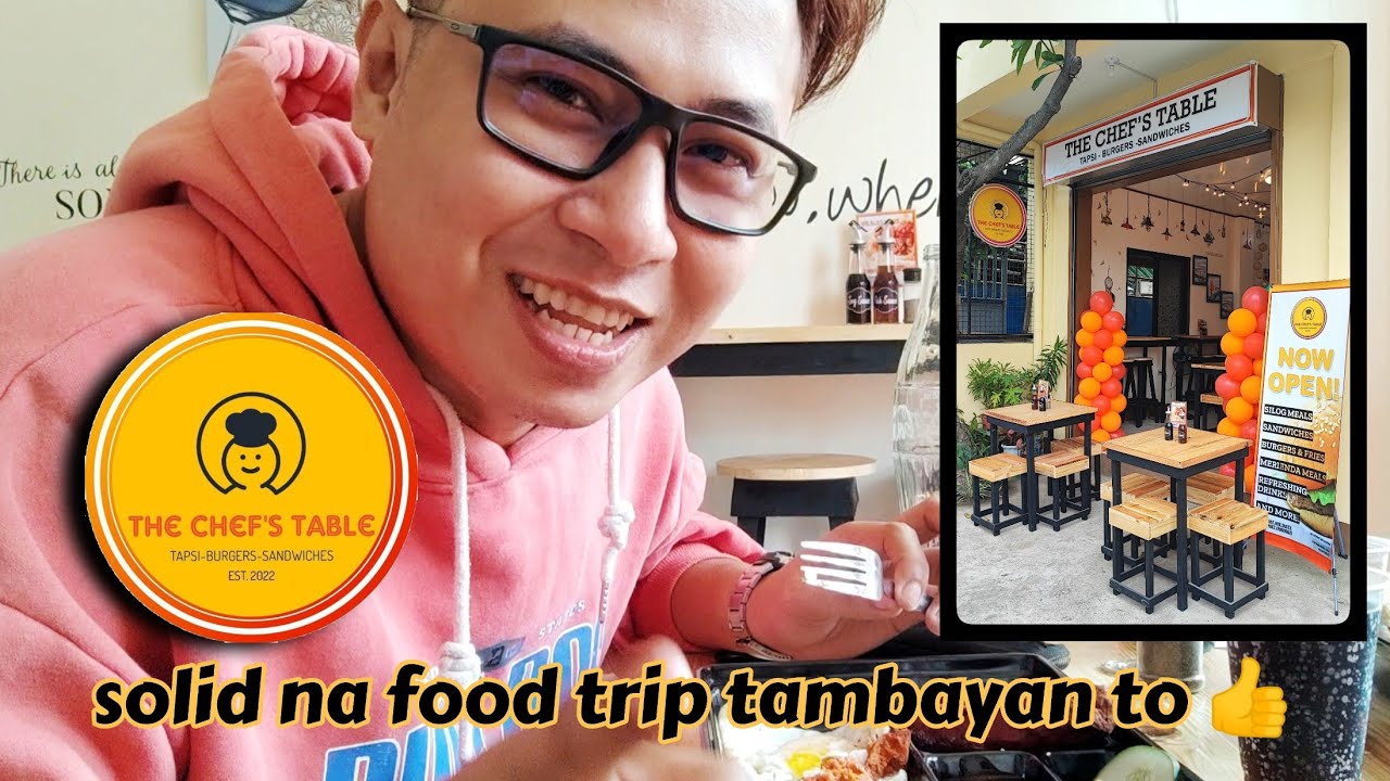 Food Review sa Bagong Foodtrip Tambayan | The Chef's Table - YouTube