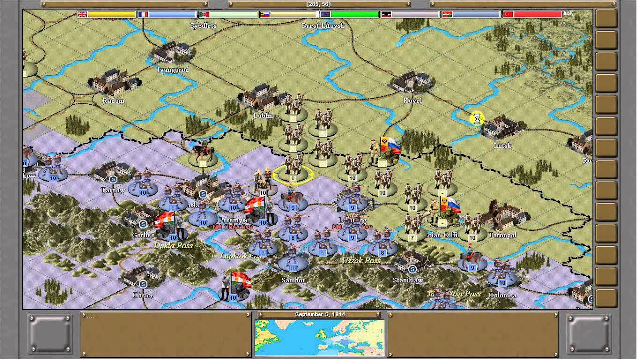 Strategic Command WW1 AAR - Turn 6 (September 5th, 1914 - Central ...