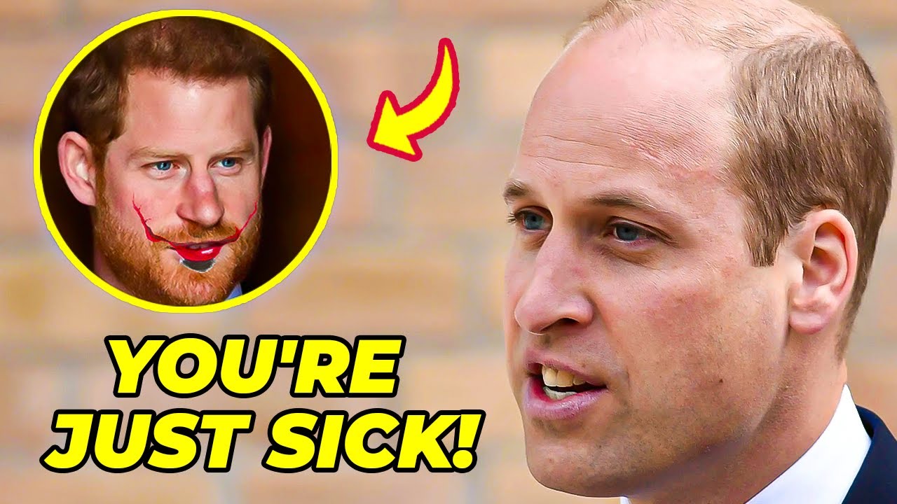 YOURE JUST SICK ! Prince Harry "got sick" after that.... - YouTube