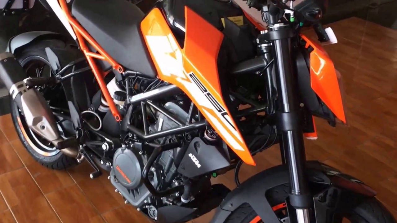 KTM Duke 250 BS IV 2017 | Walkaround | Features Review - YouTube