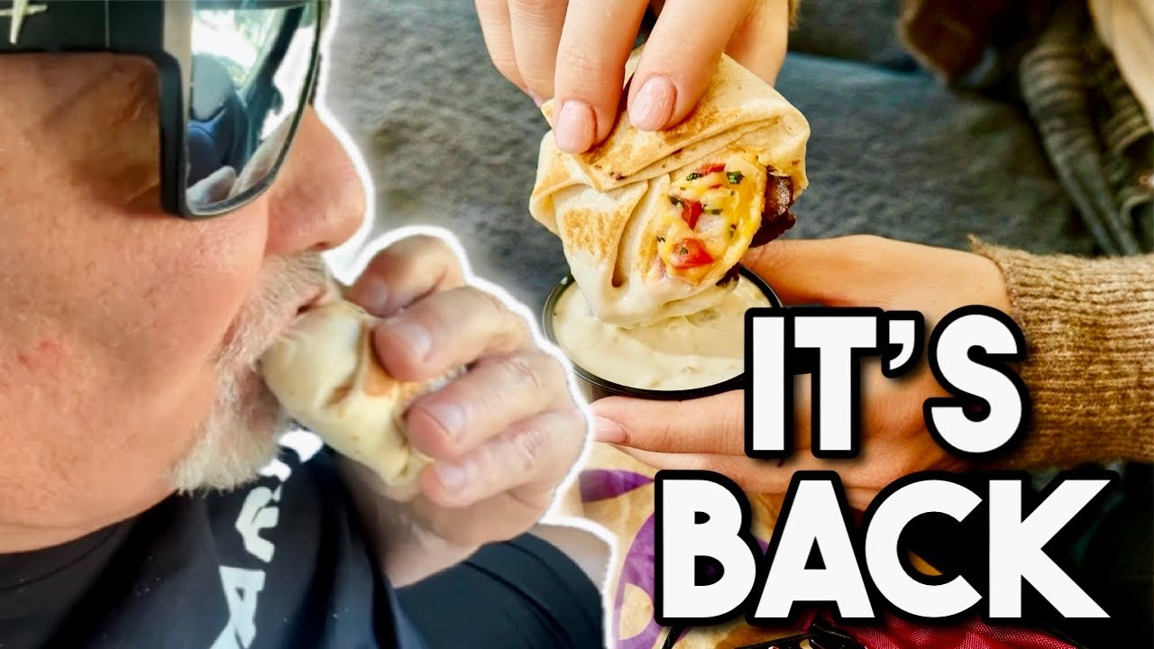 Bubba’s Food Review: Taco Bell’s NEW Crunchwrap Sliders - YouTube