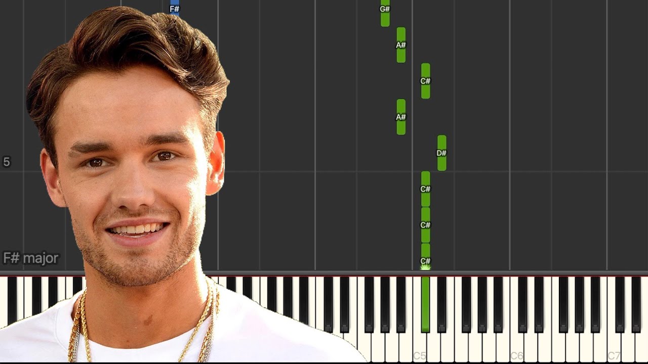Liam Payne ft. Quavo - 'Strip That Down' - Piano Tutorial - YouTube