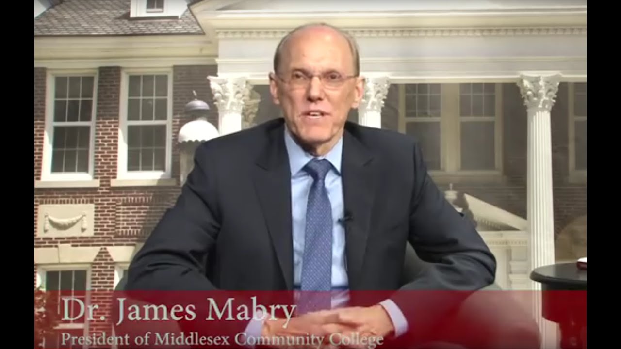 Middlesex Community College President James Mabry - Summer 2015 - YouTube
