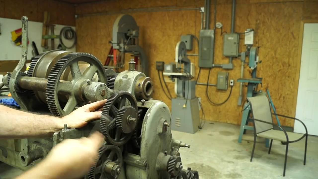 Pratt & Whitney Lathe Restoration (part 2) - YouTube