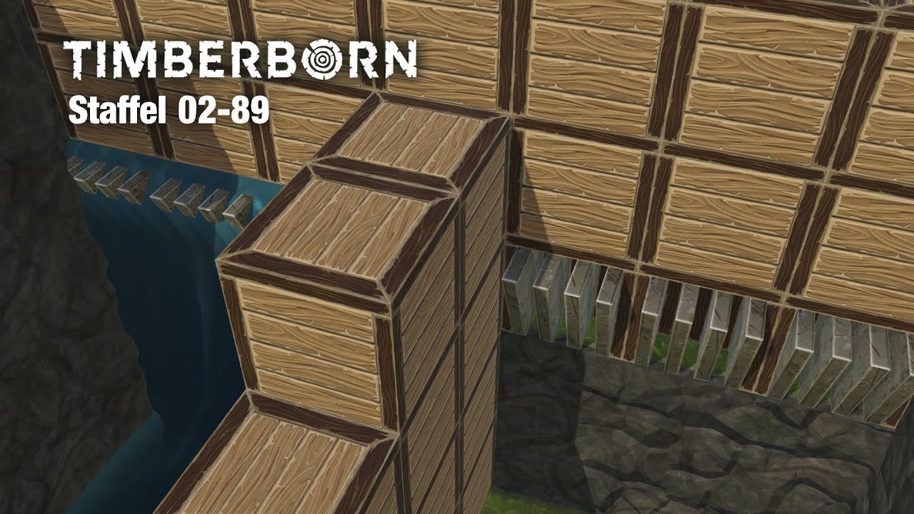 TIMBERBORN 🎡 Automated sluices at the start 🎡 Let's Play - Season 2 ...