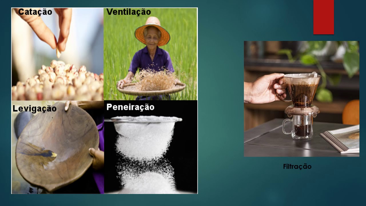 SEPARAÇÃO DE MISTURAS 6 ano vídeo aula - YouTube