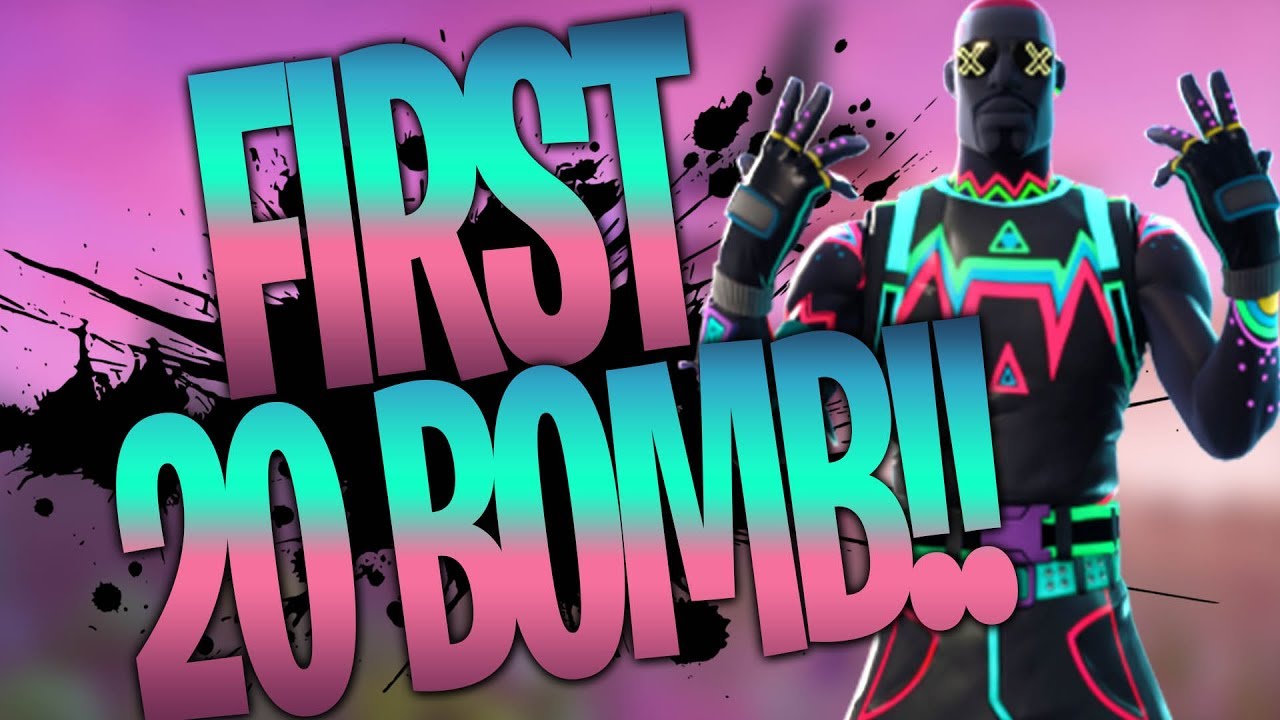 Indirect| Fortnite: Battle Royale | MY FIRST 20 BOMB! - YouTube