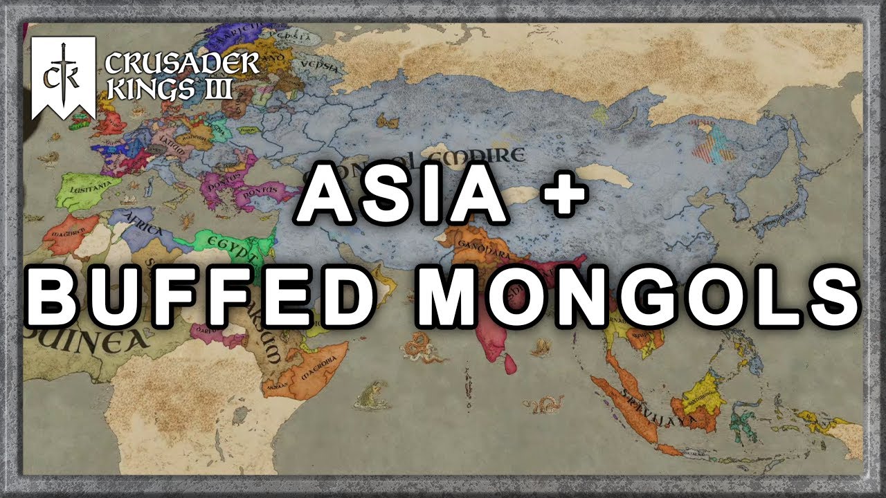 CK3 Asia Expansion Project + Buffed Mongols - YouTube