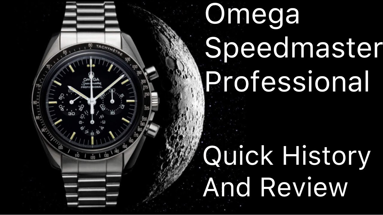 Omega Speedmaster History Review Clipart