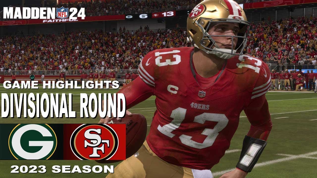 Green Bay Packers vs San Fransisco 49ers | NFL 2023 Divisional Round ...