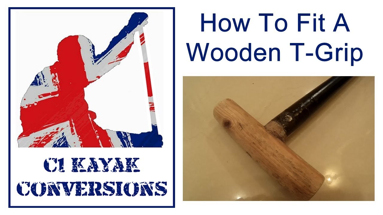 How To Fit A Wooden T-Grip - YouTube