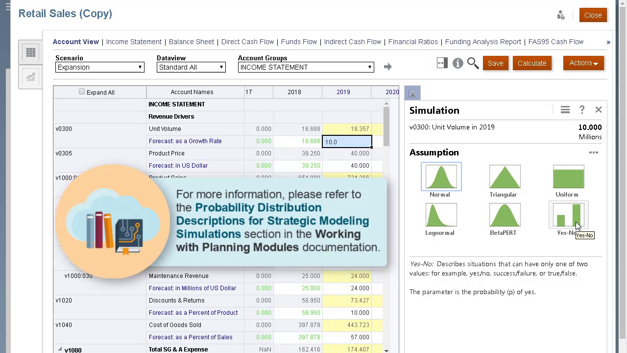 Improving Forecast Accuracy using Simulations in Strategic Modeling ...