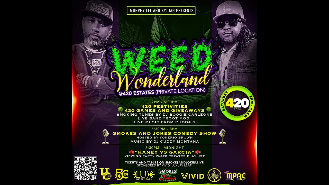 Murphy Lee and Kyjuan Weed Wonderland Estates Private Media Mansion ...
