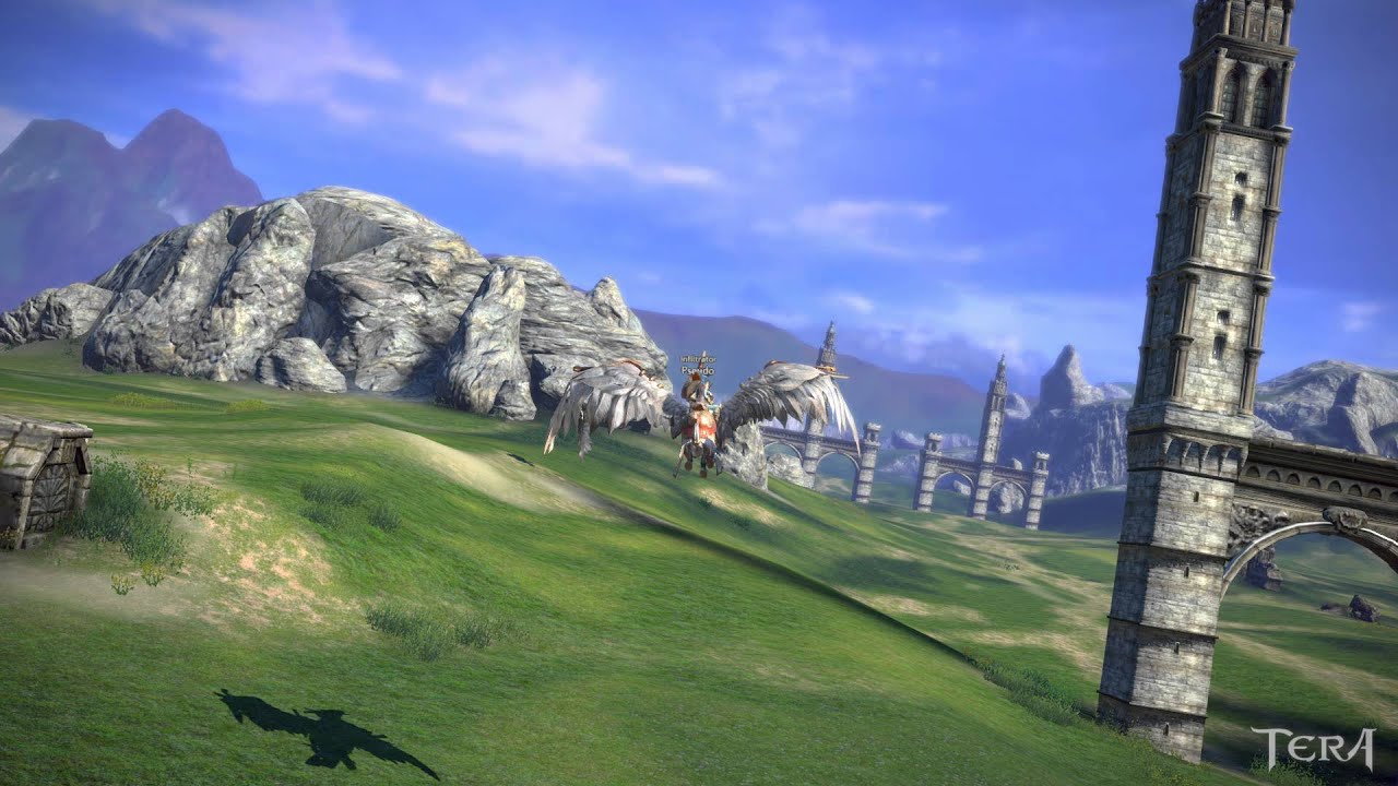 [TERA] Velika to Crescentia Flight Path 1080p HD - YouTube