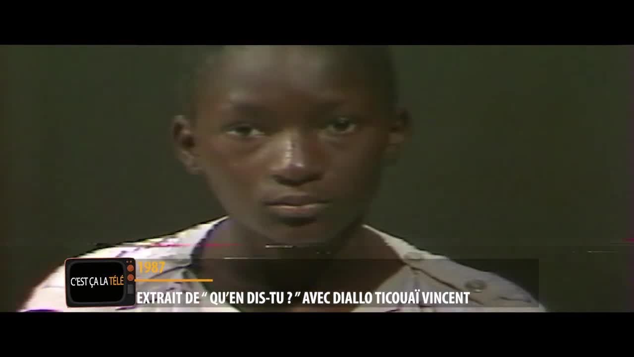 Extrait de "qu'en dis tu" avec Diallo Ticouai Vincent 1987 / c'est ça ...