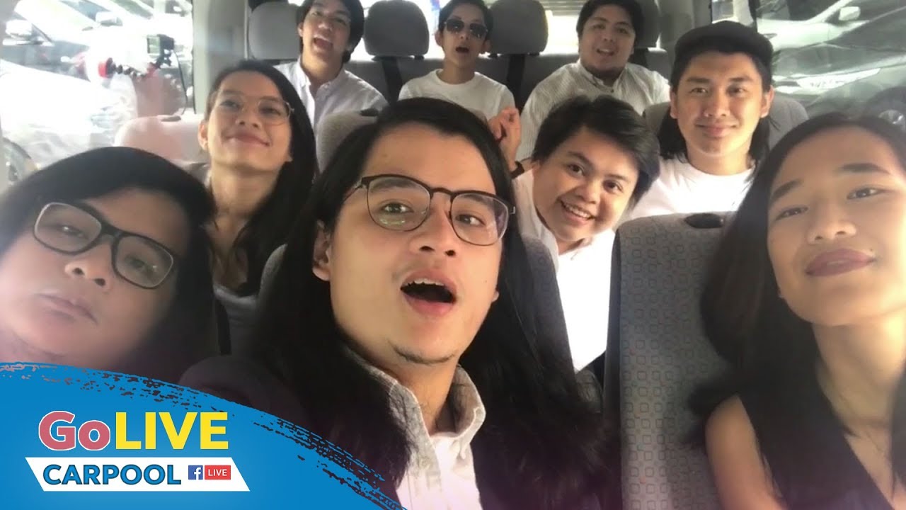 GoLIVE Carpool with Ben&Ben, Rex Intal & Ciacia Mendoza - YouTube