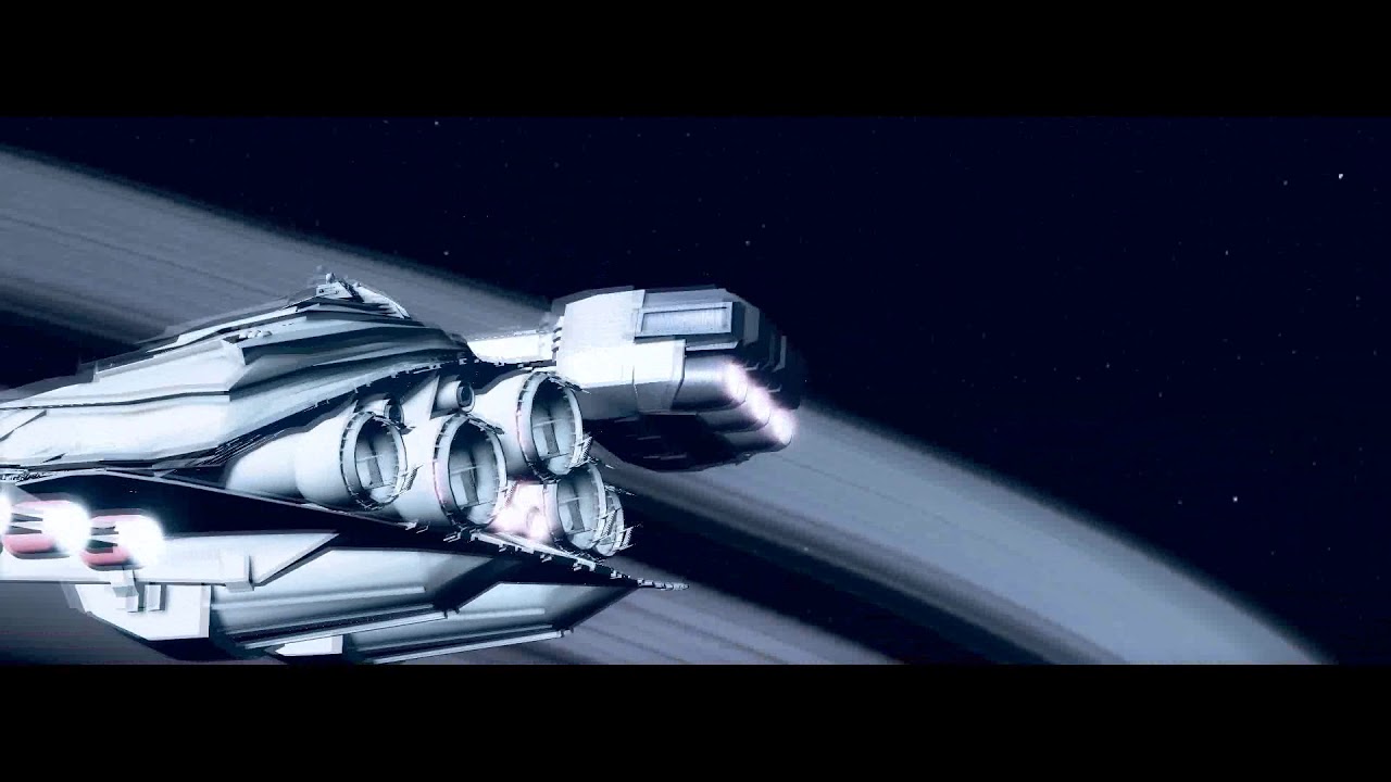 Spaceship Pass---Gas Giant System - YouTube